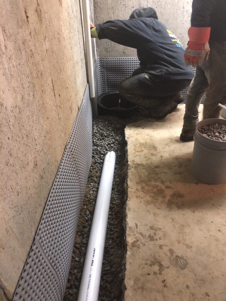 What Is An Interior Perimeter Drain? - Drycrete Waterproofing