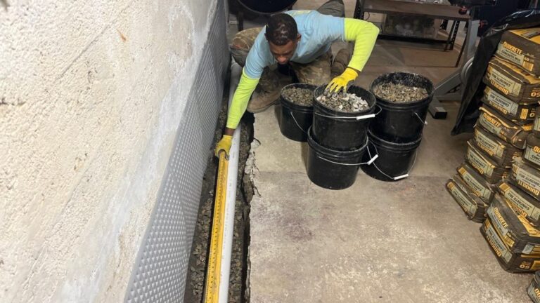Do You Need an Interior Perimeter Drain? - Drycrete Waterproofing