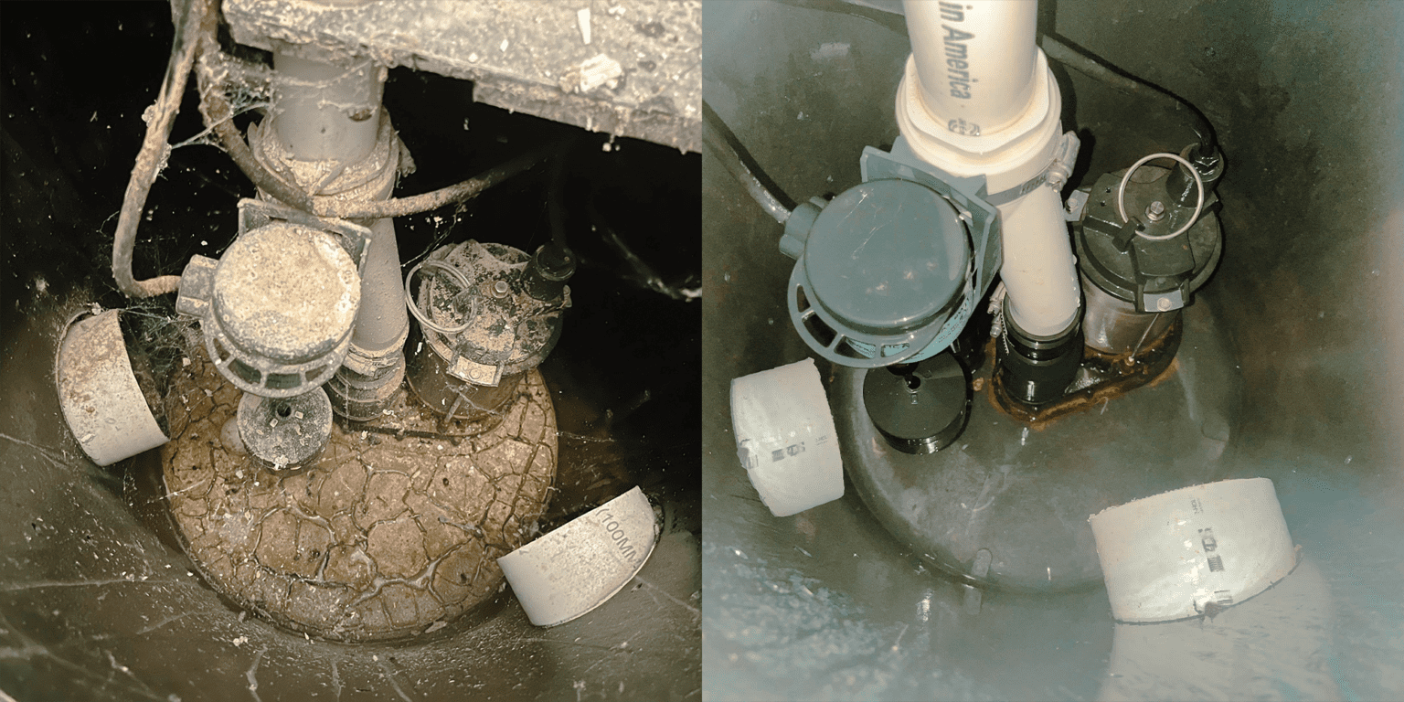 Sump Pump Maintenance - MA and RI - Drycrete Waterproofing